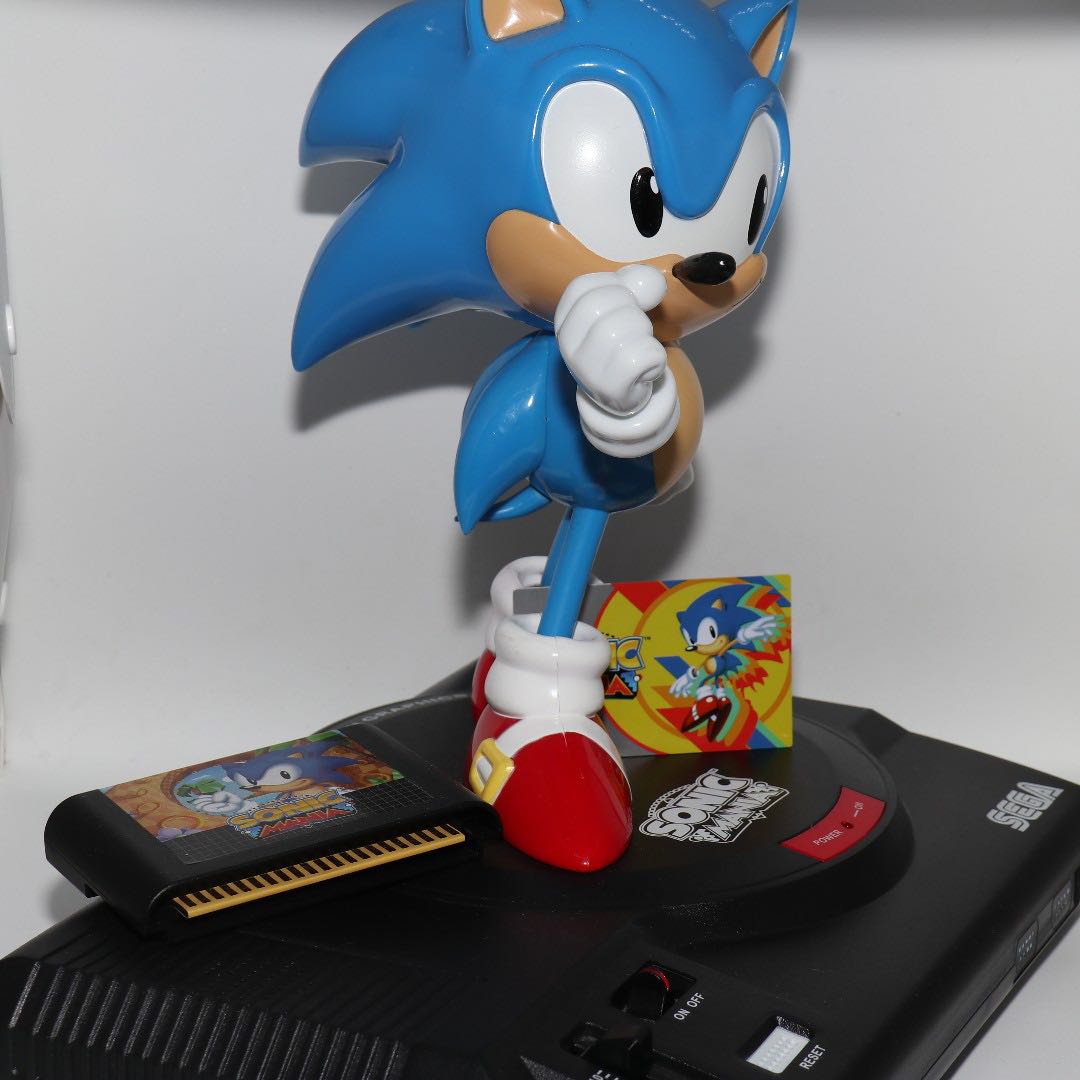 Sonic Mania Sega Saturn figure, Video Gaming, Video Game Consoles ...
