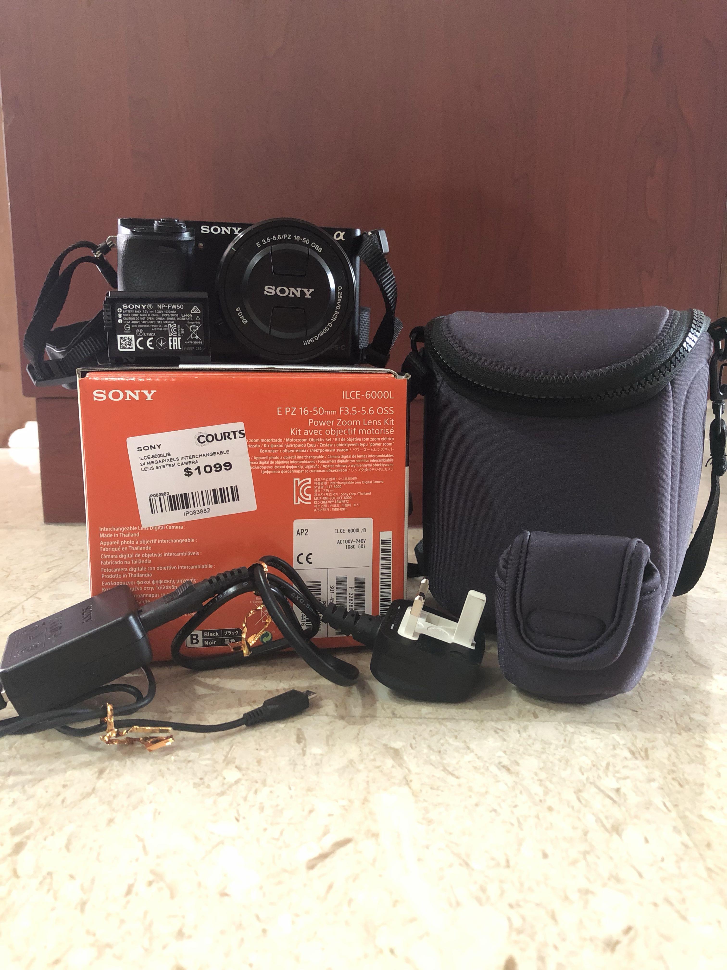 Sony A6000 Mirrorless Camera with Power Zoom Lens Kit, Photography ...