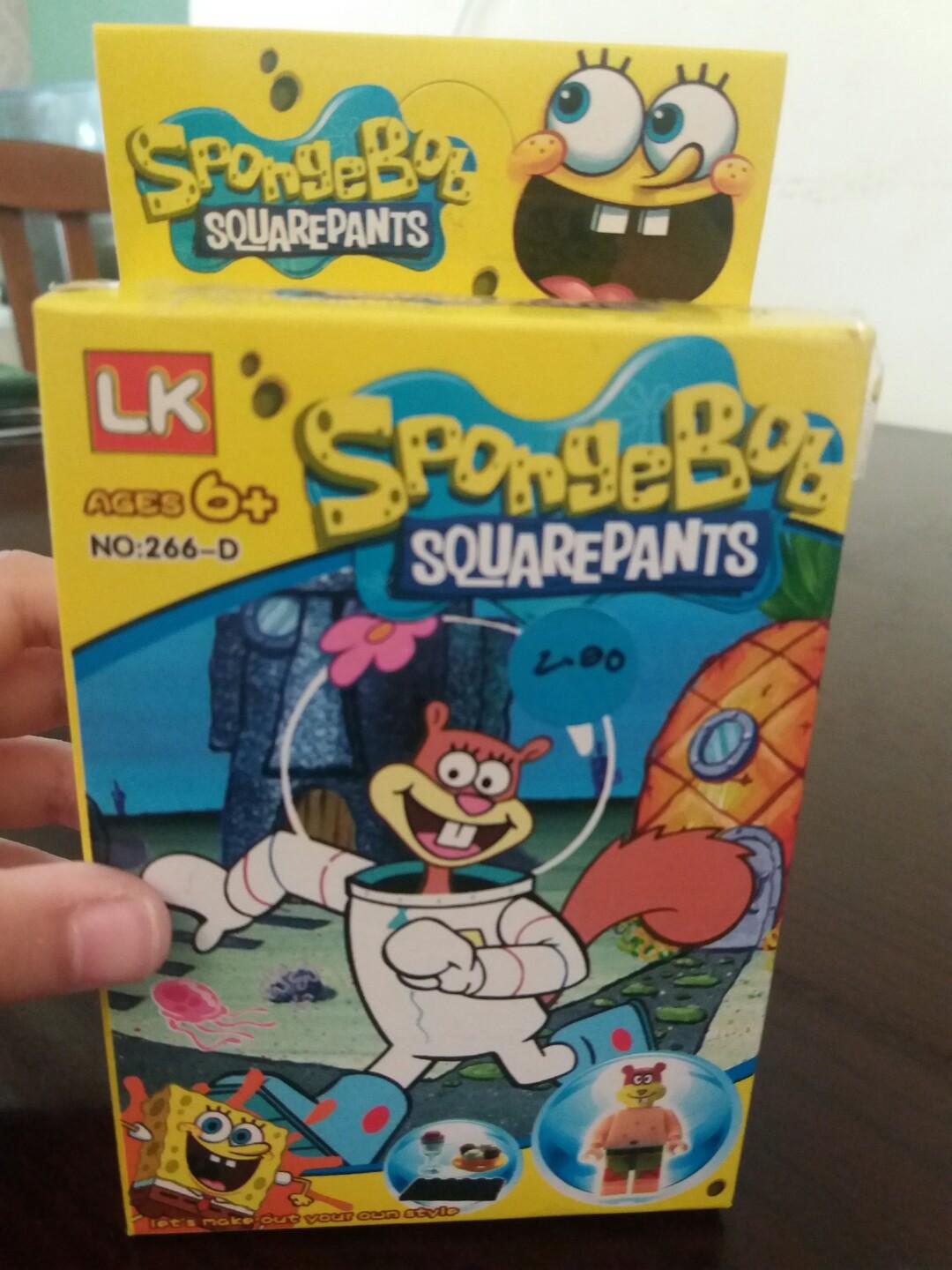SpongeBob Bricks & Blocks, Hobbies & Toys, Toys & Games on Carousell