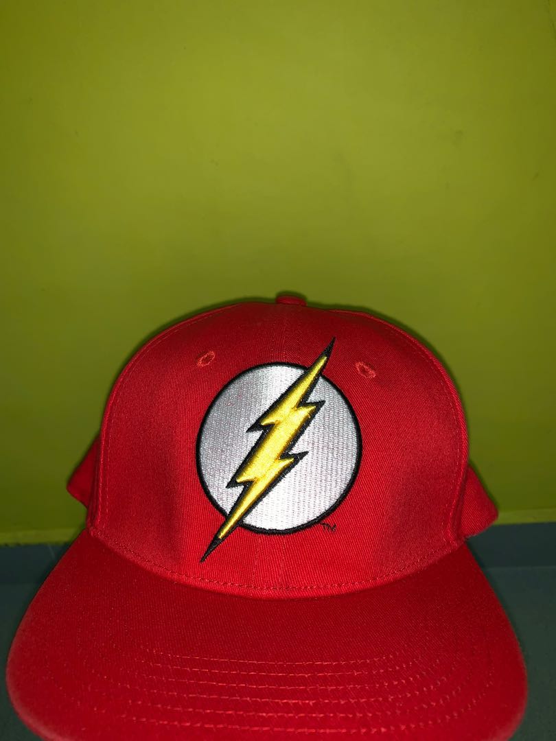 The Flash Hat (RED), Men's Fashion, Watches & Accessories, Caps & Hats ...