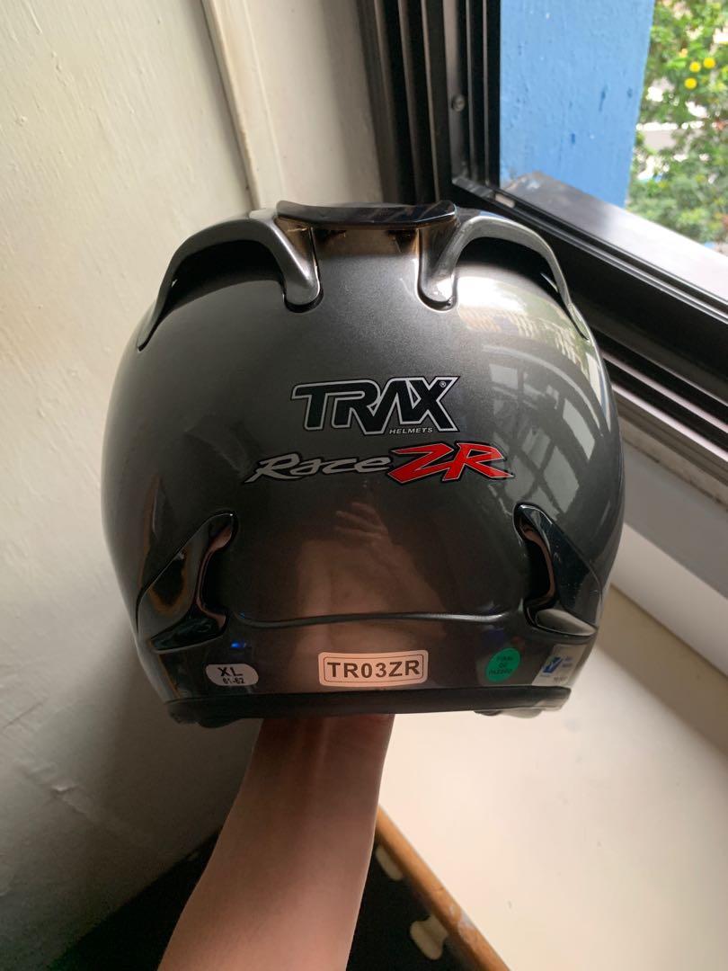 TRAX Motorcycle Helmet, Motorcycles, Motorcycle Accessories on Carousell