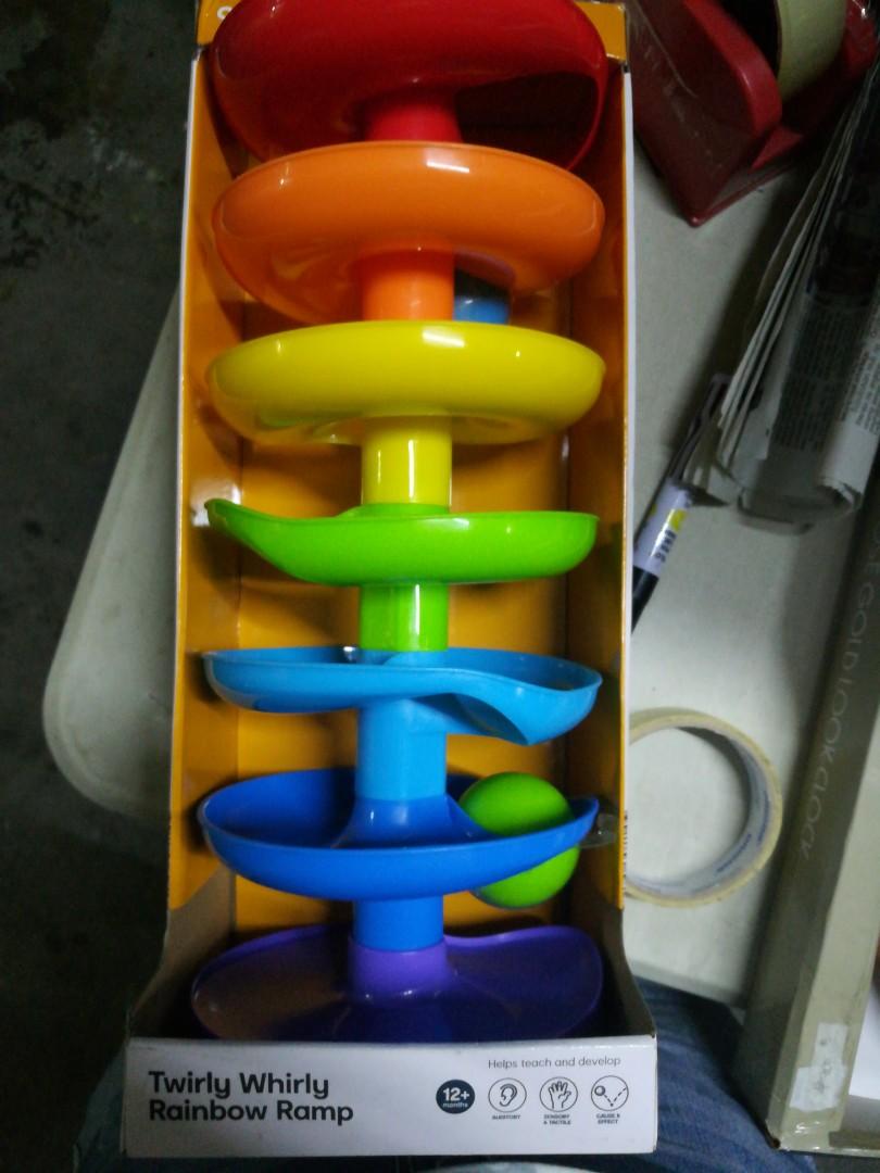 Twirly Whirly Rainbow Ramp, Babies & Kids, Infant Playtime on Carousell