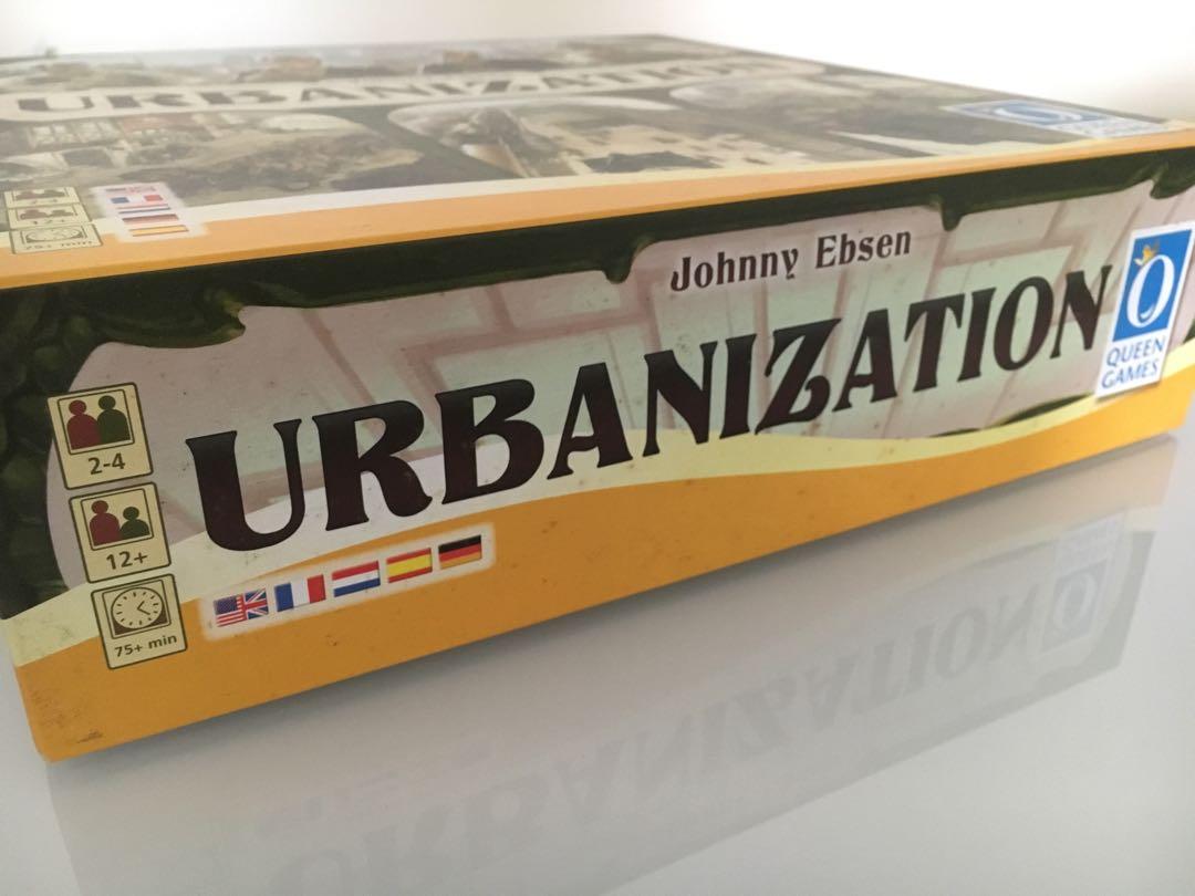 Urbanization board game, Hobbies & Toys, Toys & Games on Carousell