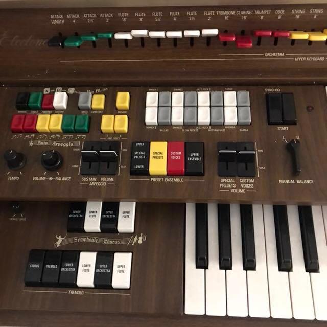 Vintage antique retro Yamaha electone organ from 1980s, Hobbies & Toys ...