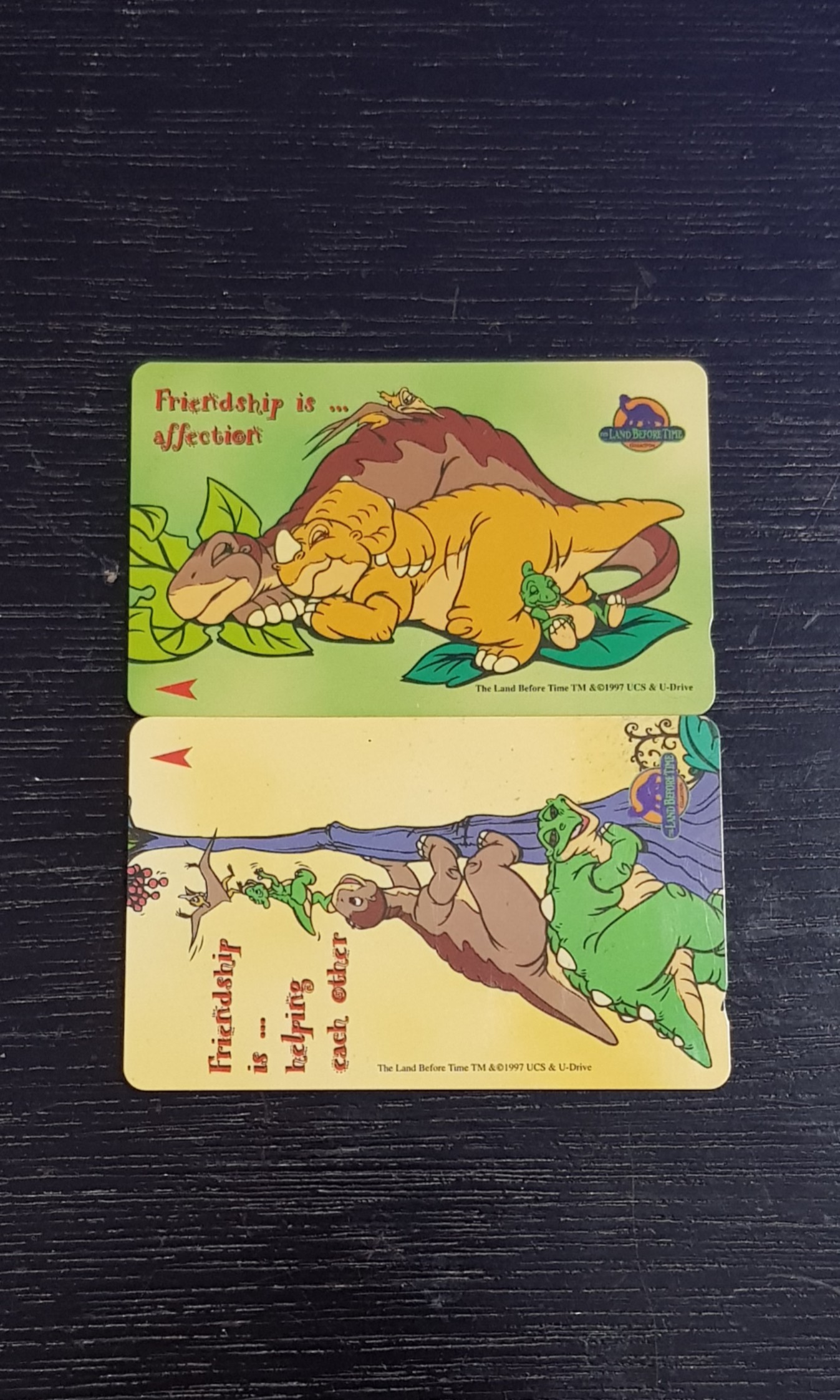 Vintage Land before time phone cards, Hobbies & Toys, Memorabilia ...