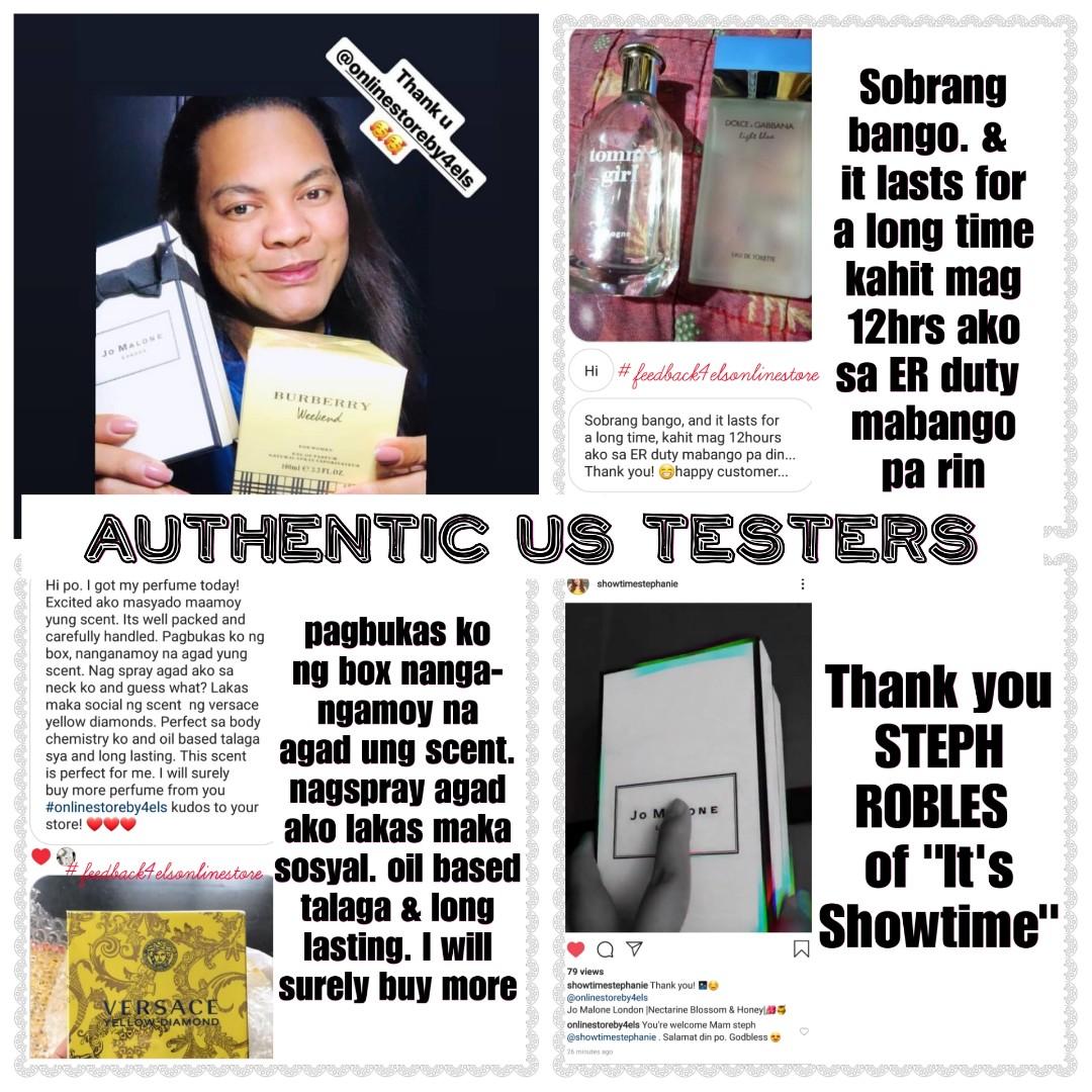 Authentic US tester perfumes, Beauty & Personal Care, Fragrance ...