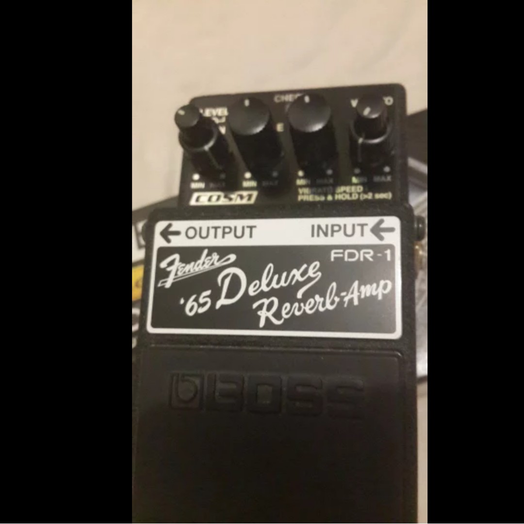 Boss Fdr1 fender reverb preamp, Hobbies & Toys, Music & Media, Musical ...