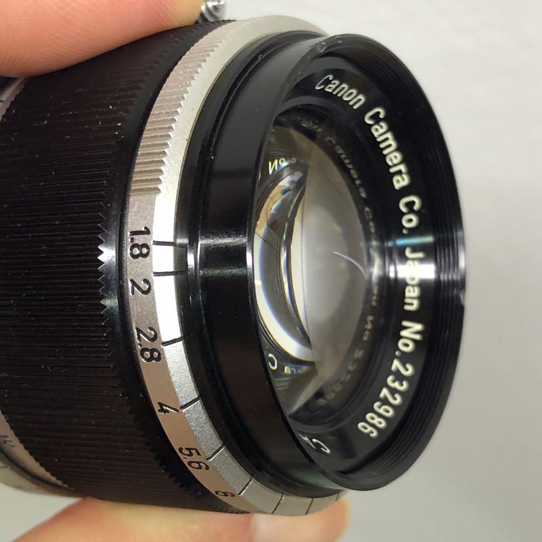 [ SOLD ] Canon 50mm F1.8 LTM lens, Photography, Lens & Kits on Carousell