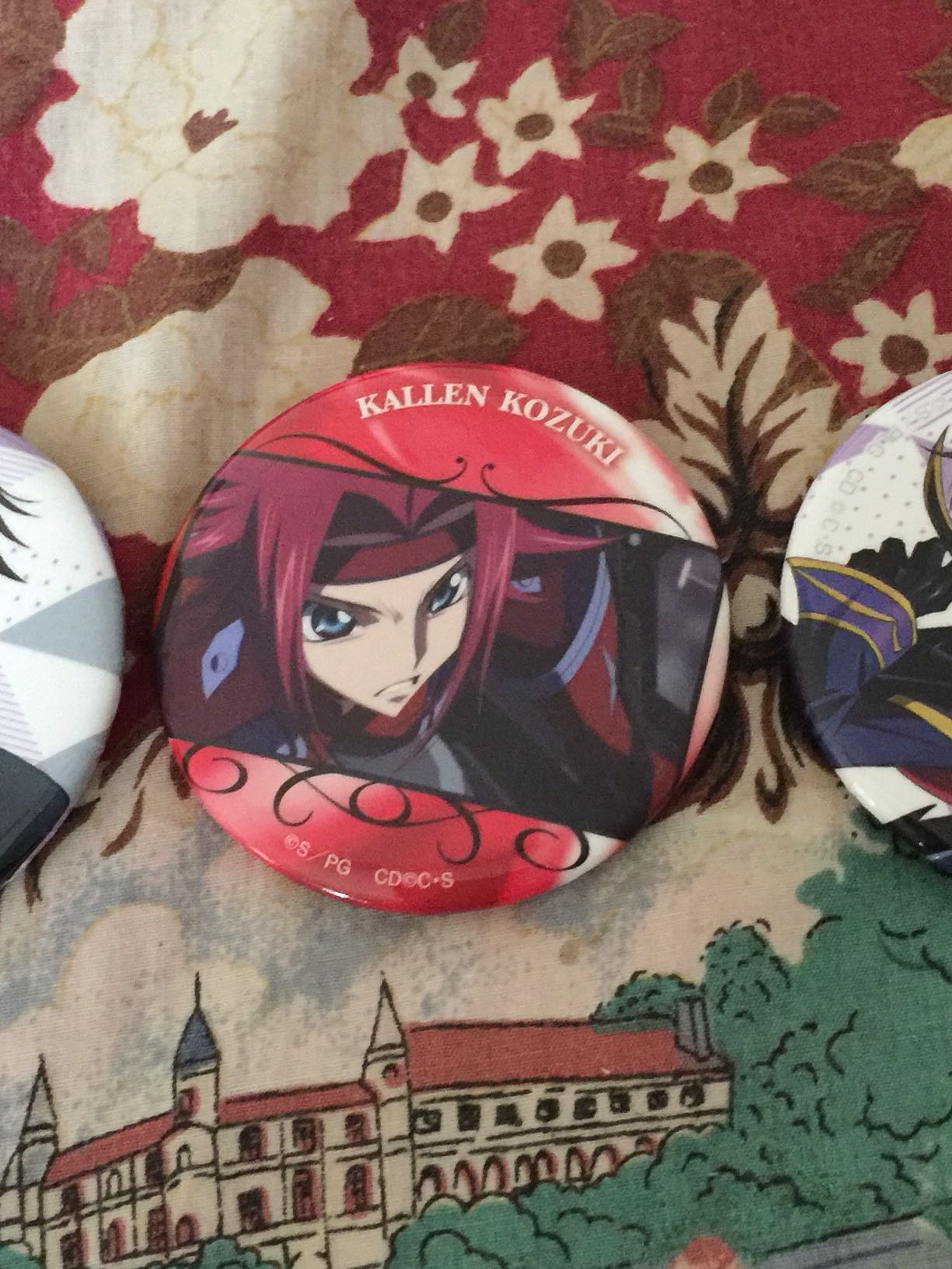 Code Geass Kallen Licensed Official Badge, Hobbies & Toys, Collectibles ...