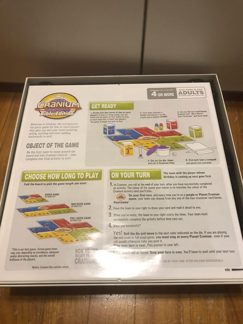 Cranium (Bible Edition), Hobbies & Toys, Toys & Games on Carousell