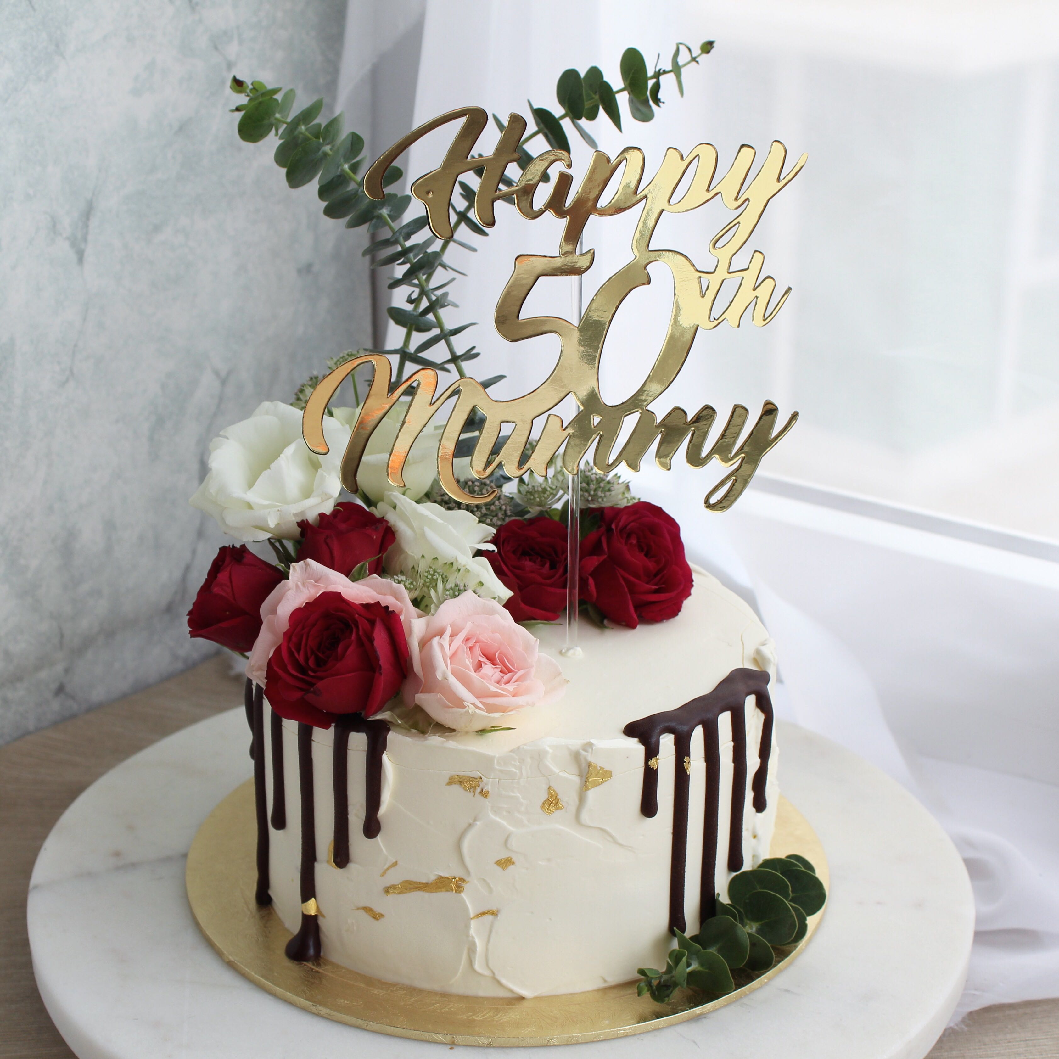 Customised birthday cake, Food & Drinks, Baked Goods on Carousell