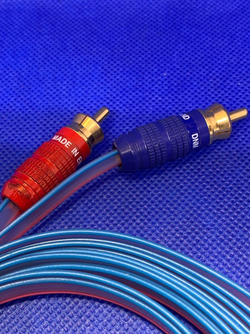 WHAT HI-FI ☆☆☆☆☆:DNM RCA interconnect-1.0m, Audio, Other Audio ...
