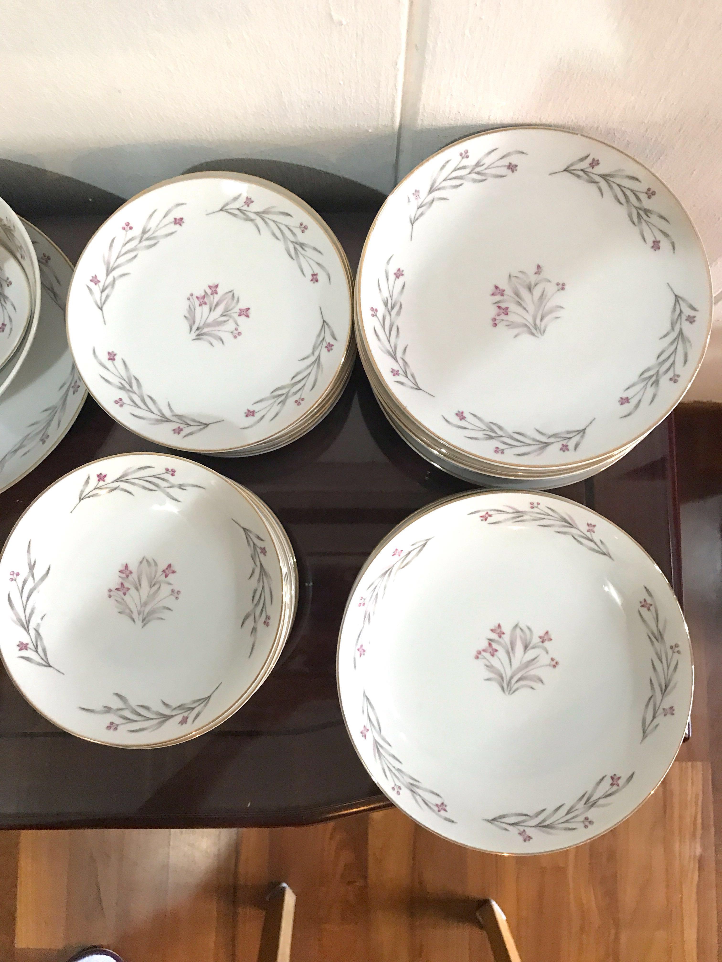 European Style Diamond China Dining Set, Furniture & Home Living ...