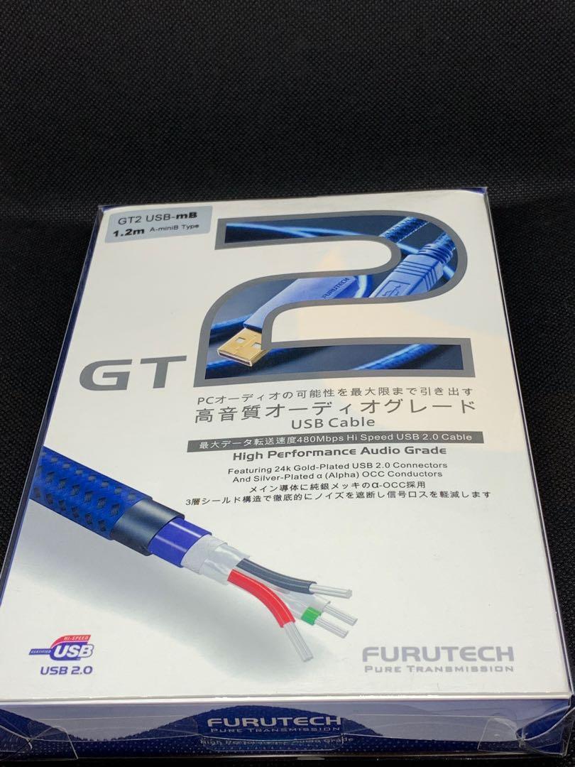 FURUTECH GT2 USB TYPE A TO MINI-B DATA CABLE, Audio, Portable Audio ...