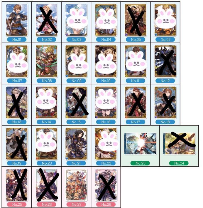 Granblue Fantasy Wafer, Hobbies & Toys, Memorabilia & Collectibles, Fan ...