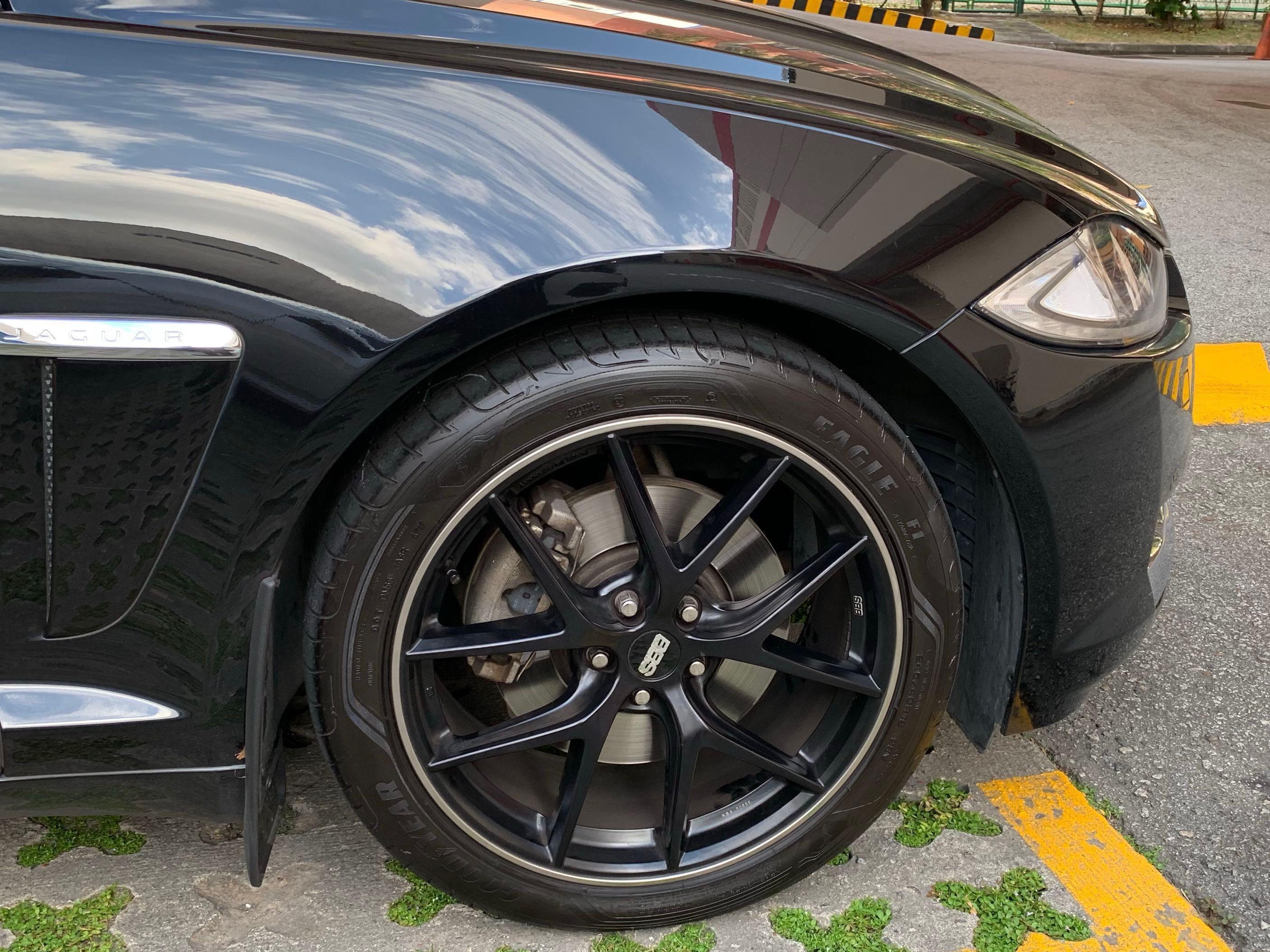 Jaguar Volvo Ford, Genuine BBS CIR 19 inch flow formed wheels / rims ...