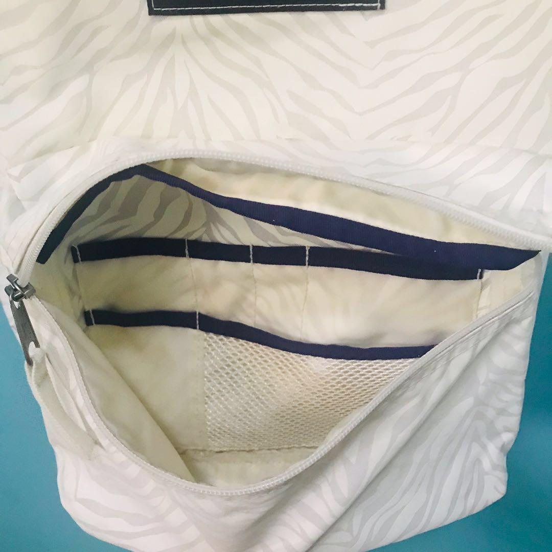 Jansport Zebra Reversible Backpack, Women's Fashion, Bags & Wallets ...