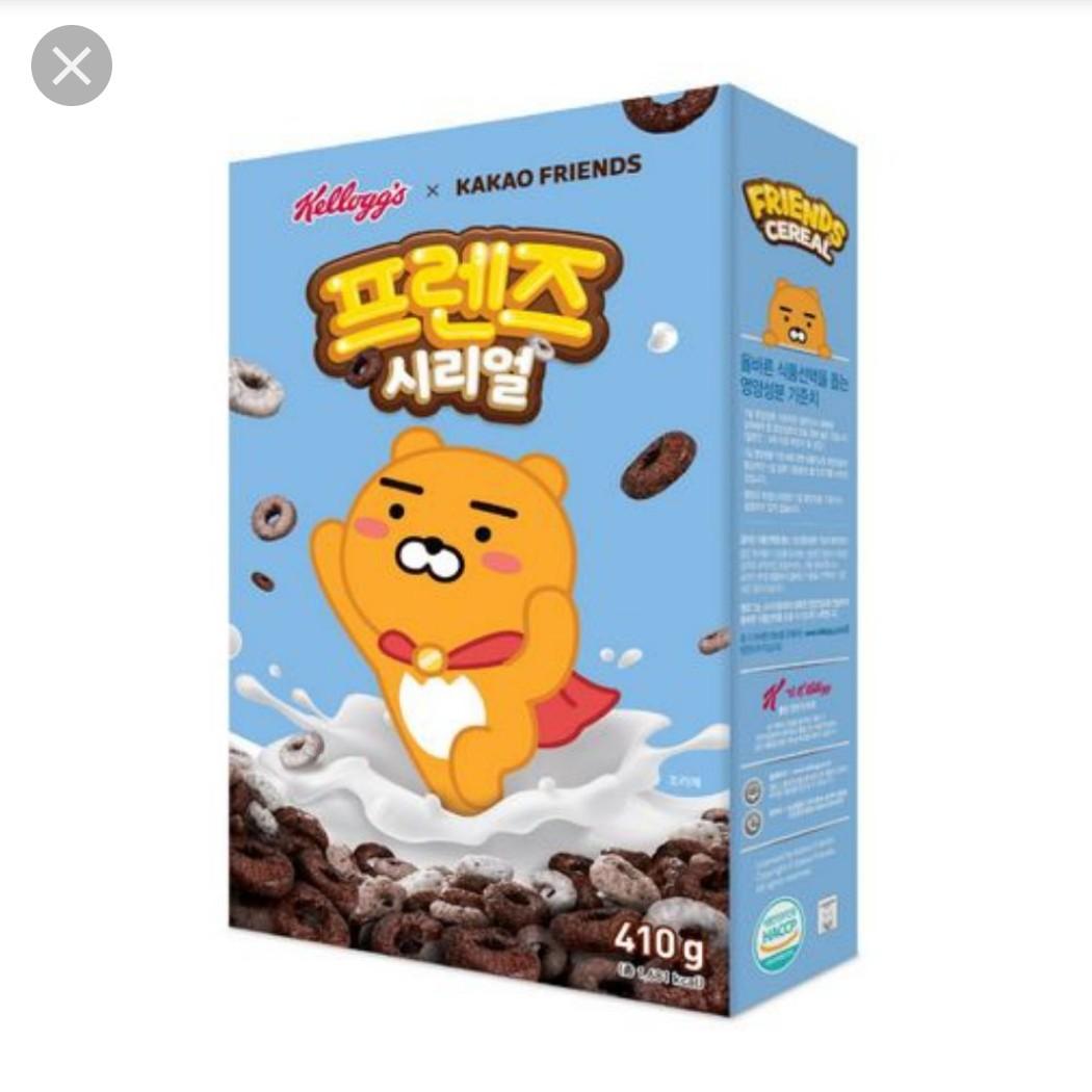 Kakao Ryan Cereal Kelloggs Cereal [Original from Korea], Food & Drinks ...