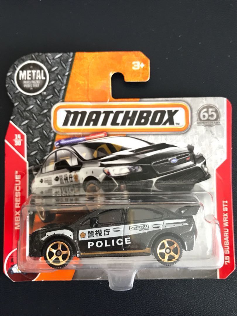 Matchbox 2015 Subaru WRX STI Japan Police Force Version, Hobbies & Toys ...