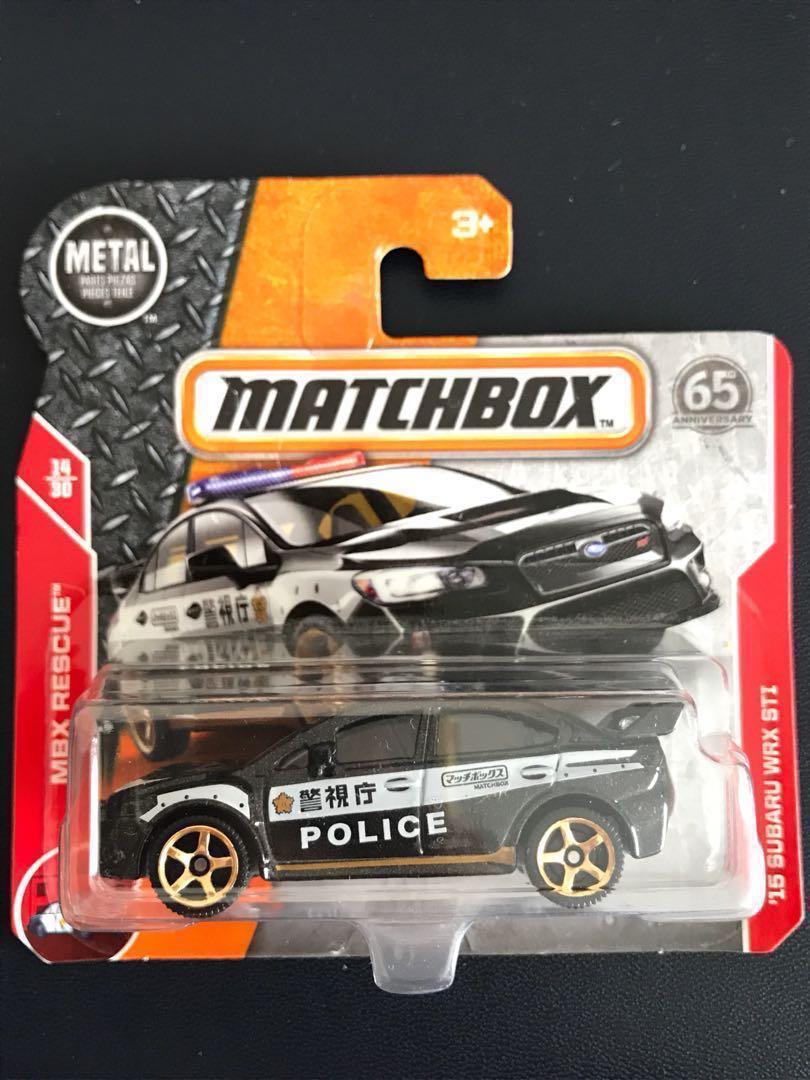 Matchbox 2015 Subaru WRX STI Japan Police Force Version, Hobbies & Toys ...