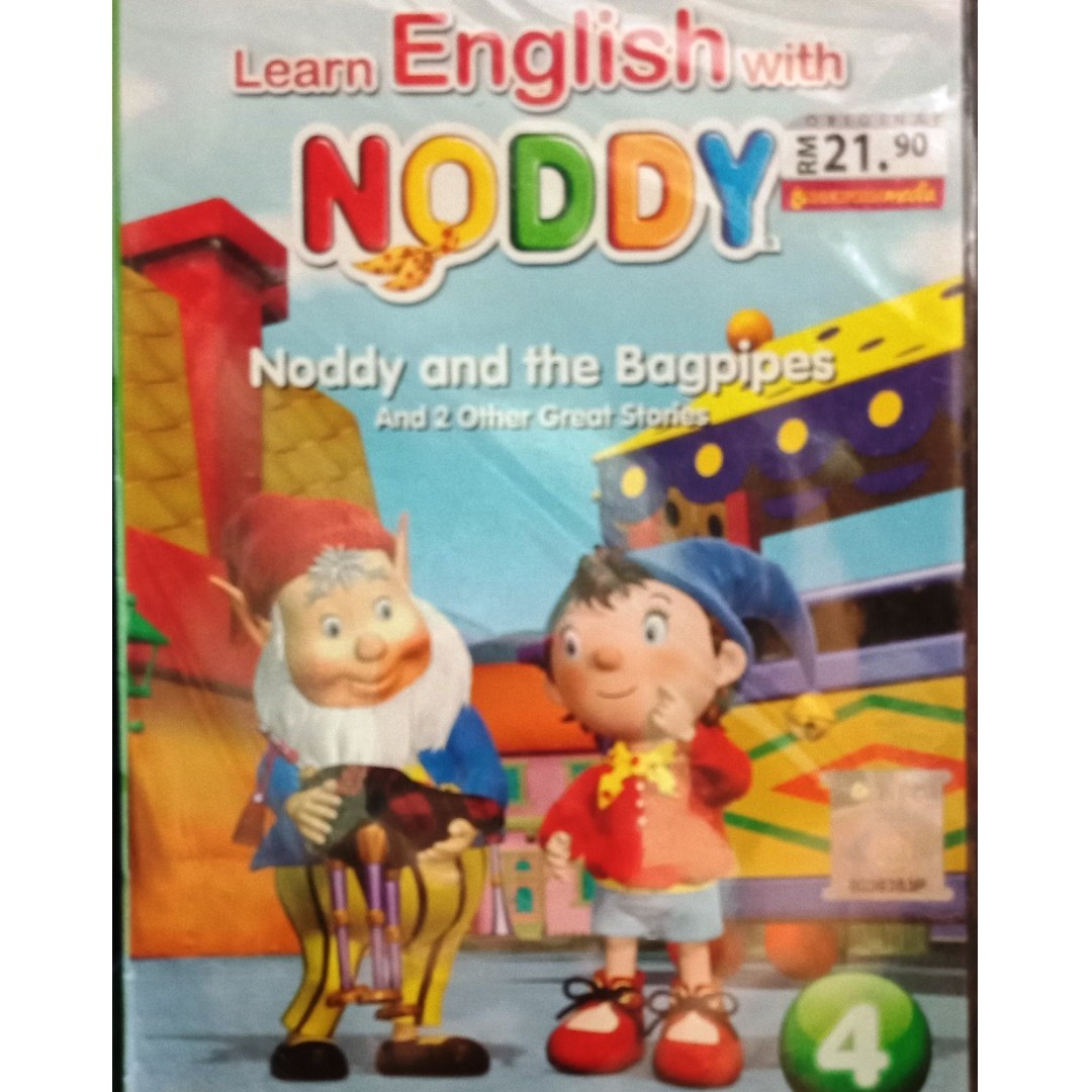 Learn English With Noddy Vol.4 DVD, Hobbies & Toys, Music & Media, CDs ...