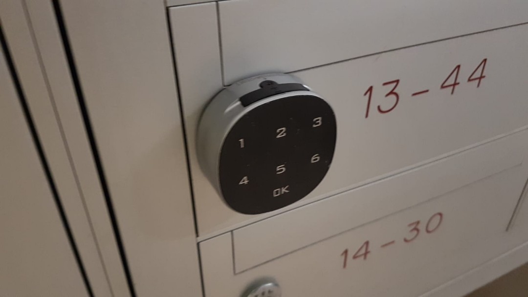 Letter box digital lock includes installation, Furniture & Home Living ...