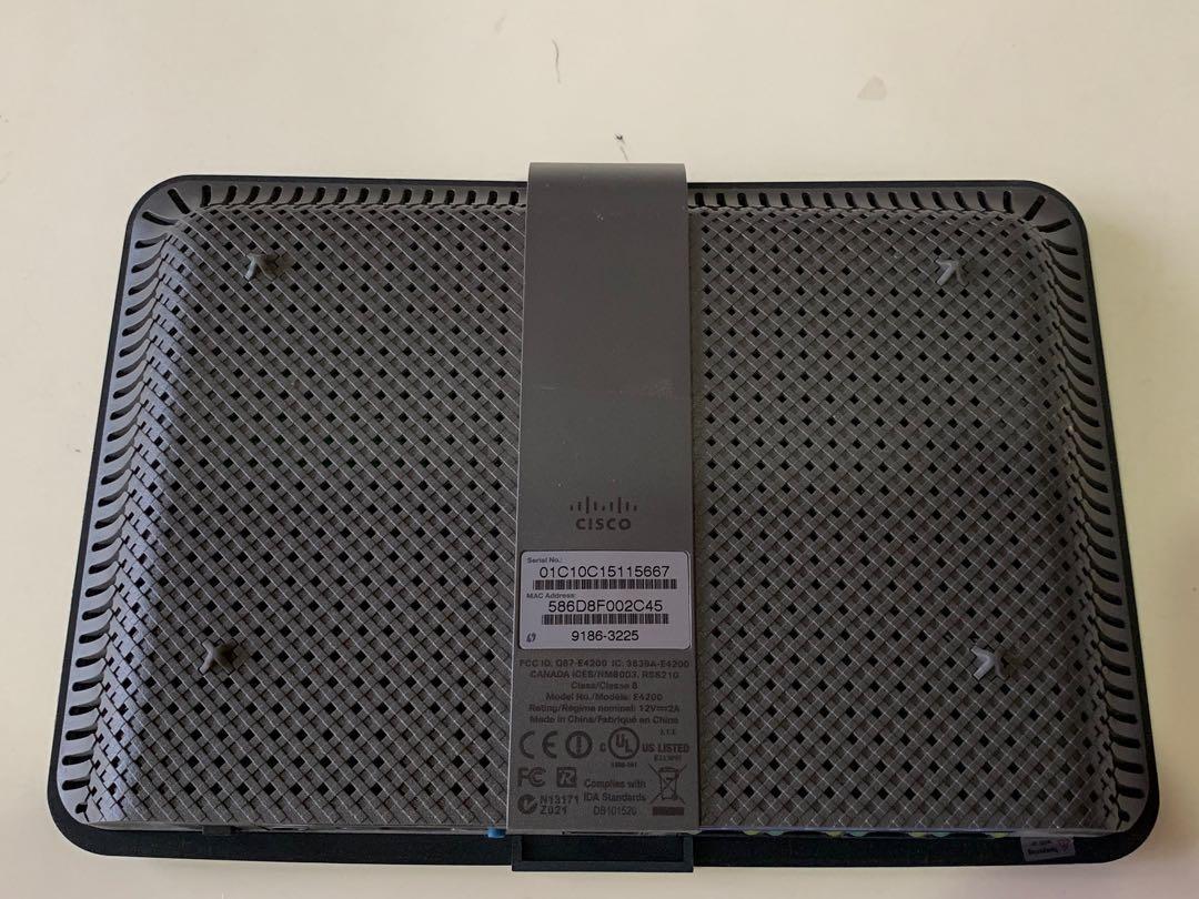 Linksys wifi router E4200, Computers & Tech, Parts & Accessories ...