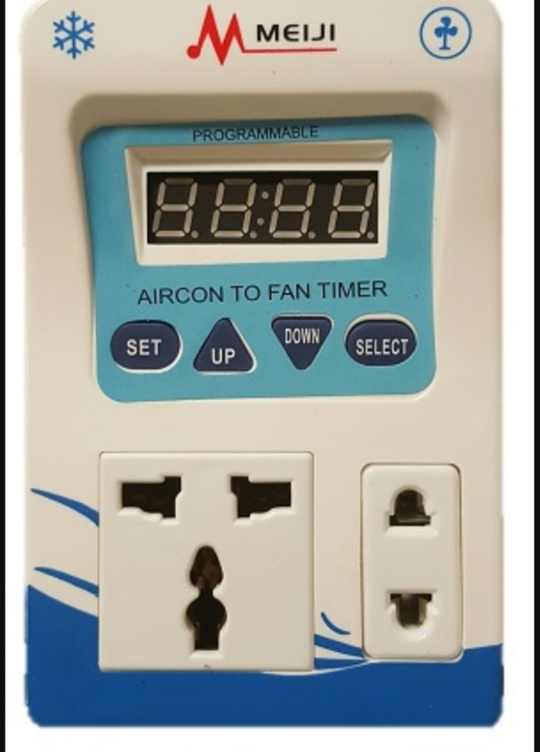 Meiji Aircon to Fan Timer, TV & Home Appliances, Air Conditioning and ...