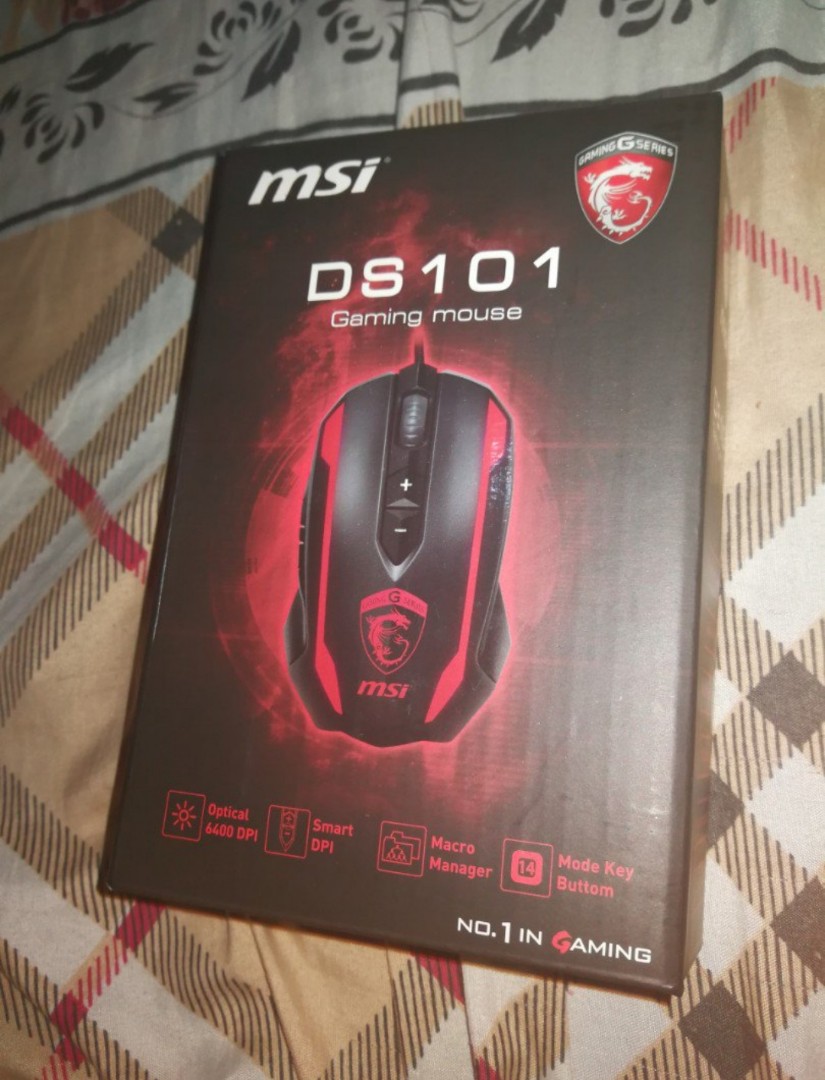 MSI DS101 Gaming Mouse, Computers & Tech, Parts & Accessories, Mouse ...