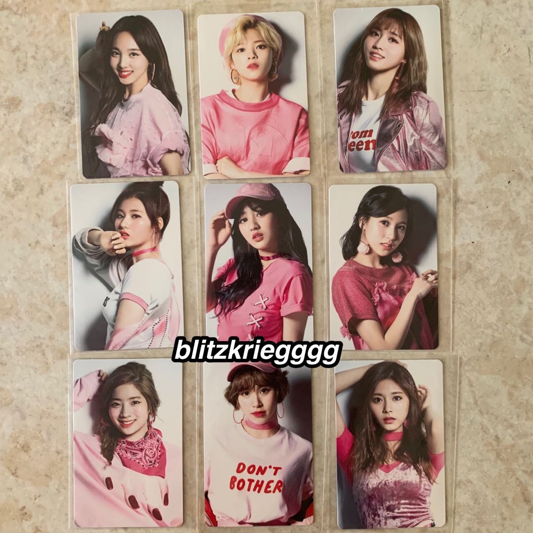 [PO] Twice #twice Japan Debut Hi Touch Photocard 9pcs Set, Hobbies & Toys, Memorabilia ...