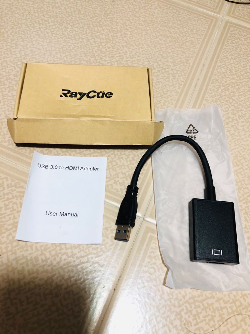 Raycue USB3.0 to HDMI Adapter, Everything Else on Carousell