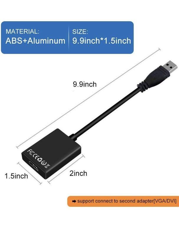 Raycue USB3.0 to HDMI Adapter, Everything Else on Carousell