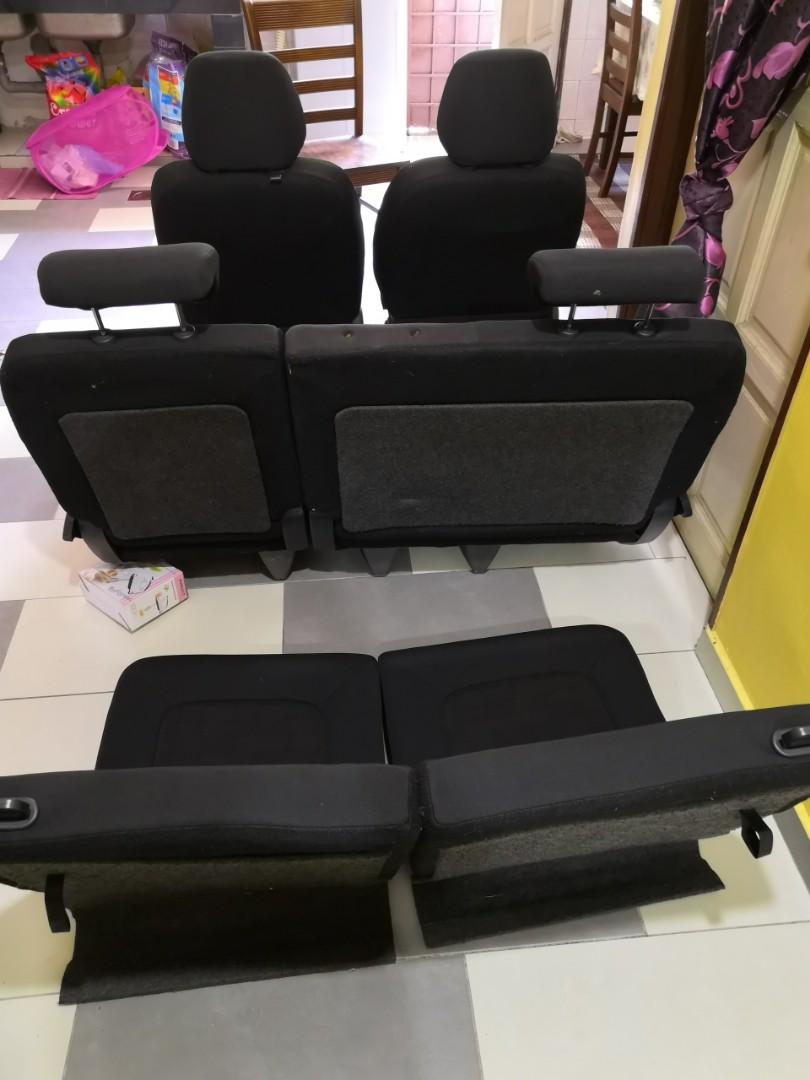 Seat Complete Proton Exora bold 2014, Auto Accessories on Carousell