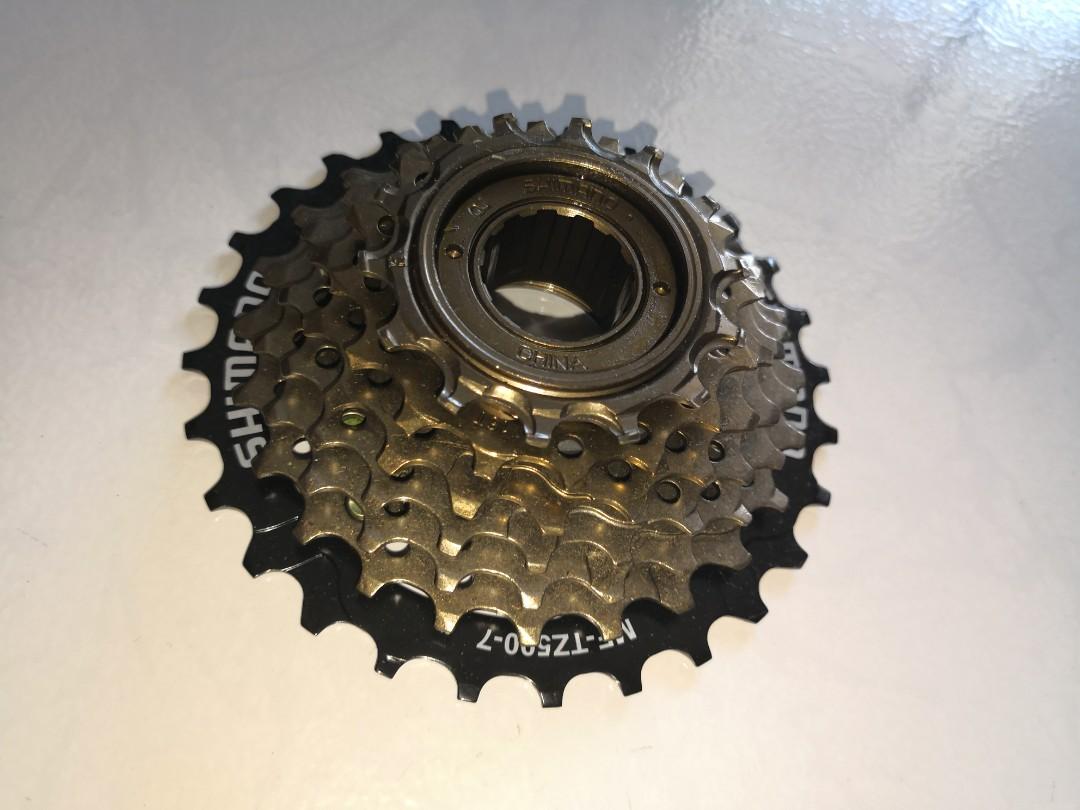 Shimano cassette 7 speed cassette MF-TZ500-7, Sports Equipment ...