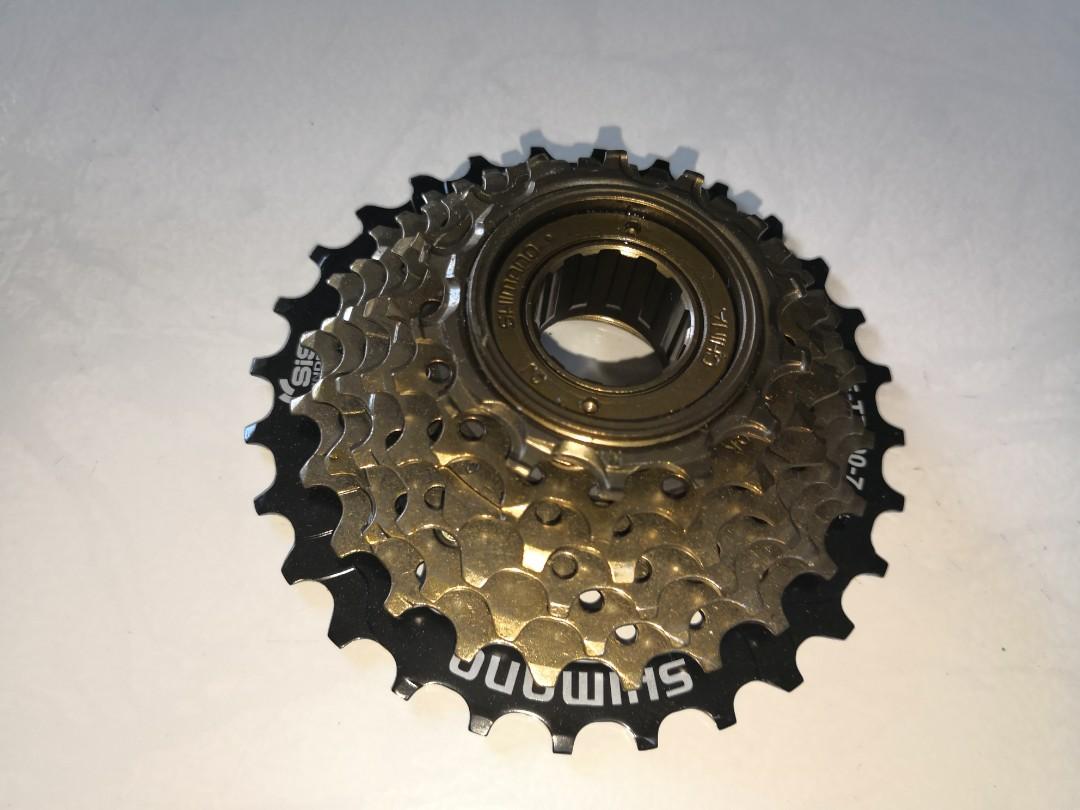 Shimano cassette 7 speed cassette MF-TZ500-7, Sports Equipment ...
