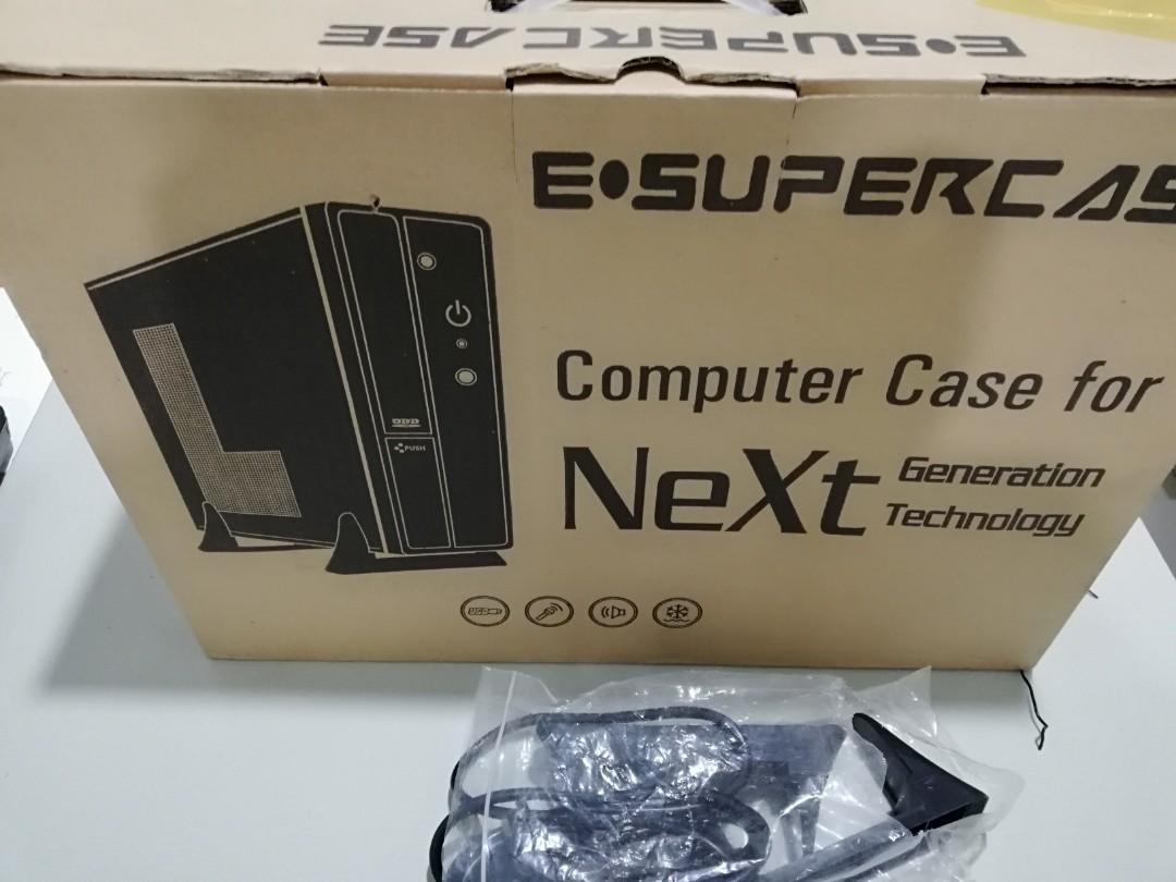 Slim Desktop Chasis PC Casing with PSU, Computers & Tech, Parts ...