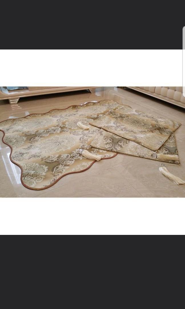 Sofa Mat European Style, Furniture & Home Living, Home Decor, Carpets ...