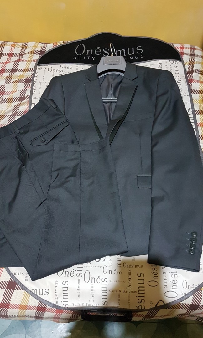 Complete Set of Suit - Onesimus, Men's Fashion, Tops & Sets, Formal ...
