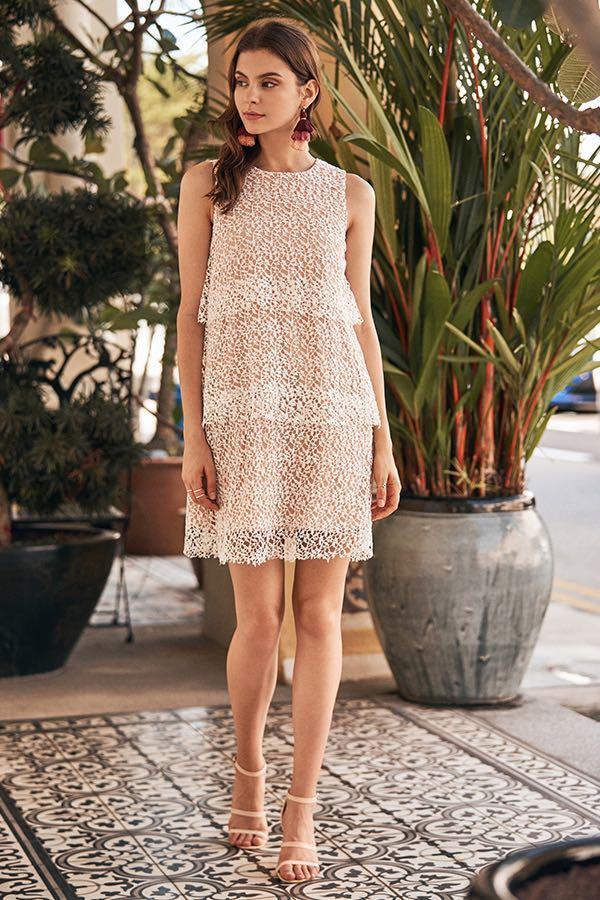 TCL Celine Crochet Dress, Women's Fashion, Dresses & Sets, Dresses on ...