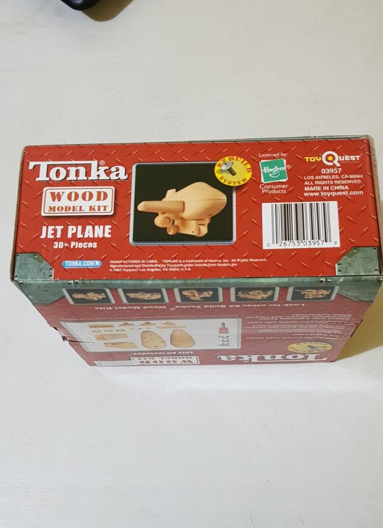 Tonka Jet Plane (wood model kit), Hobbies & Toys, Toys & Games on Carousell