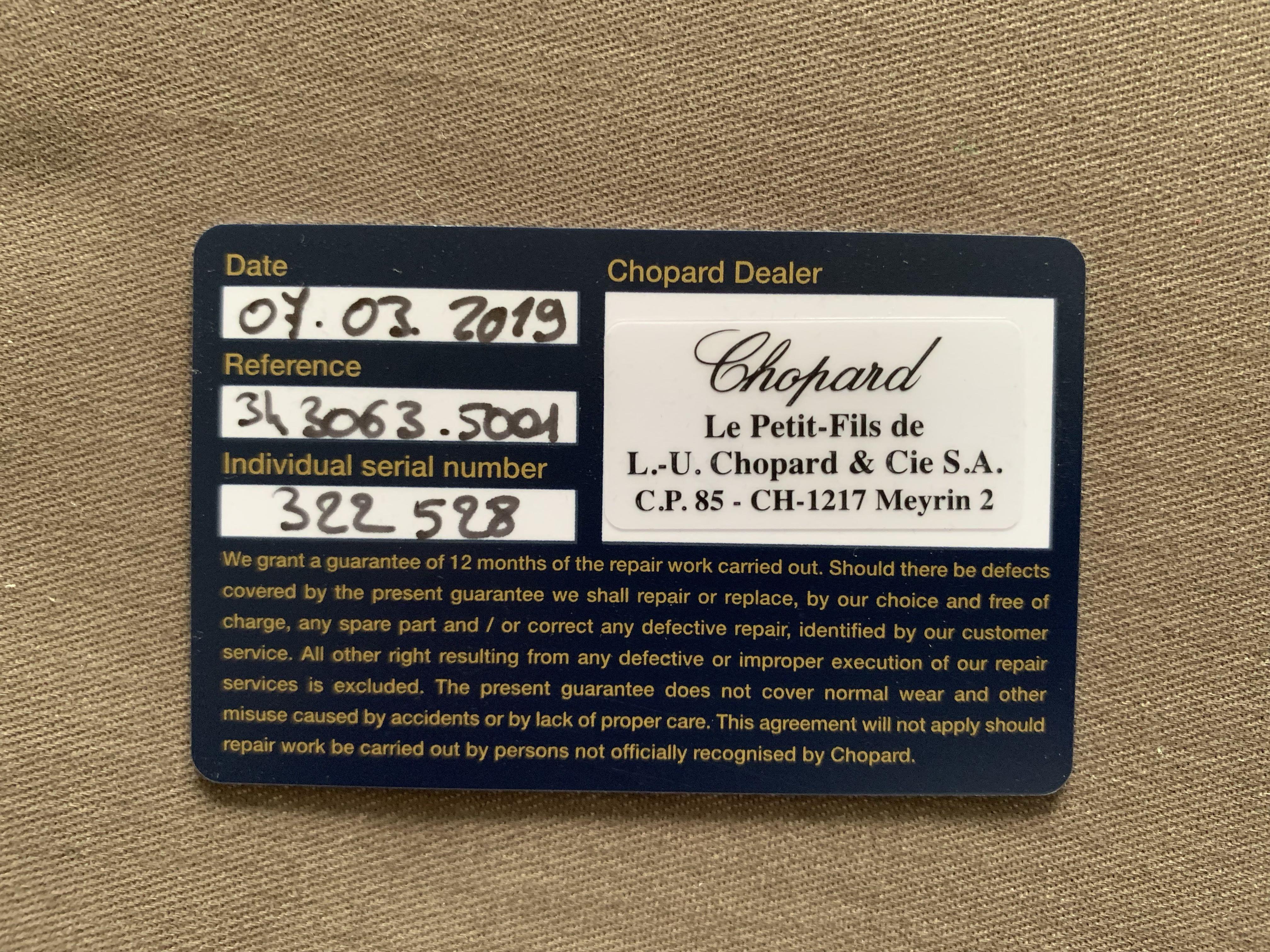 Vintage Chopard Linea D’Oro Rose Gold Automatic Watch, Luxury, Watches ...