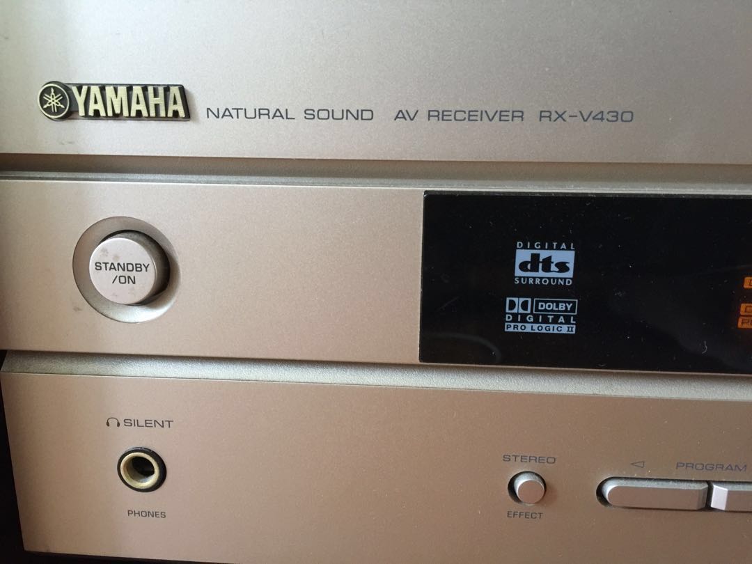 Yamaha AV Receiver RX-V430, Audio, Other Audio Equipment on Carousell