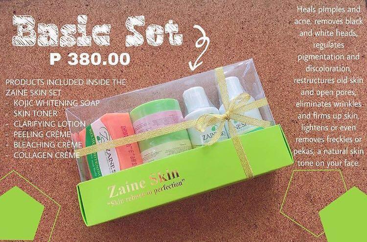 Zaine Skin Set on Carousell