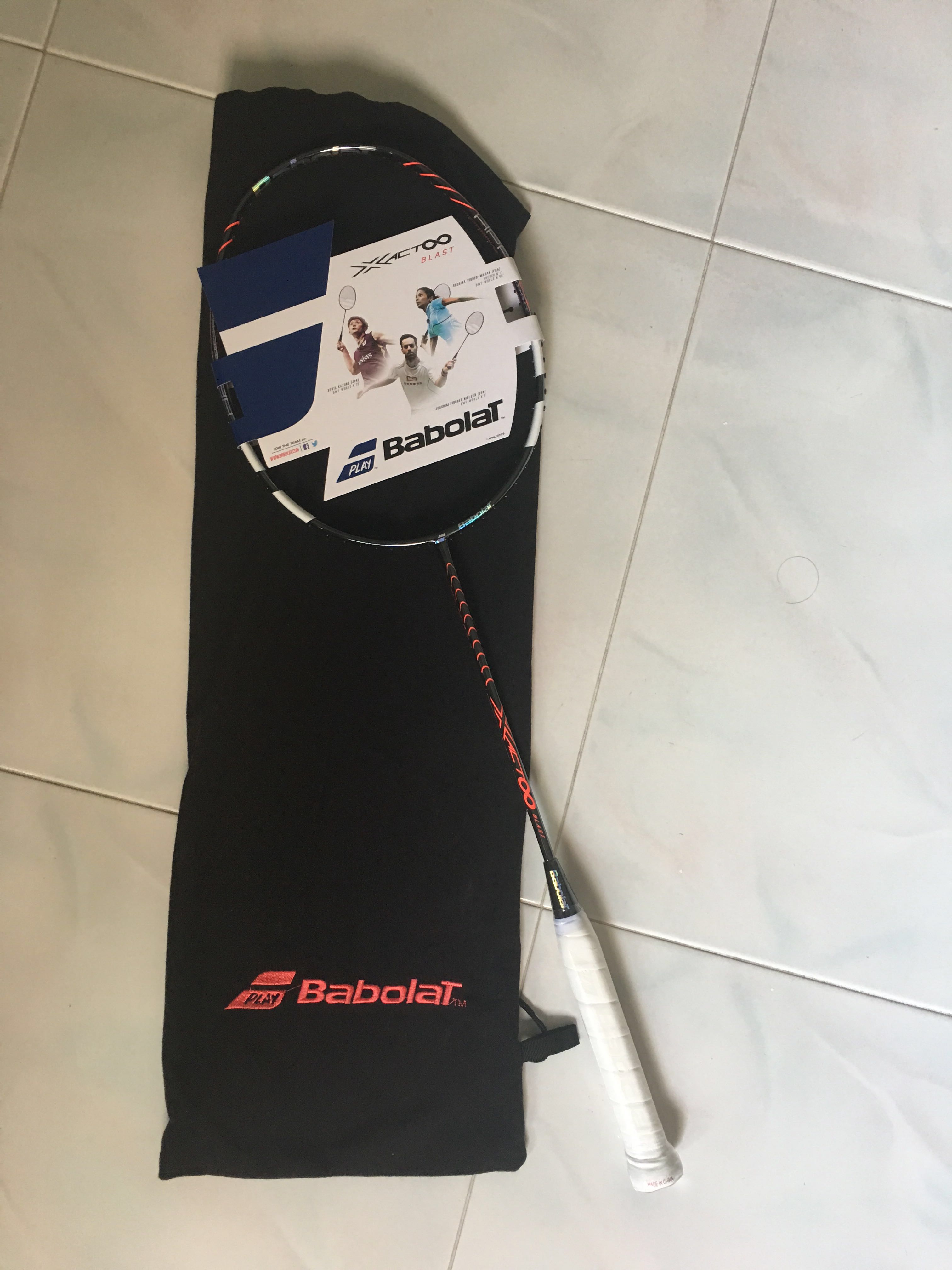 Babolat badmintion racket, Sports Equipment, Sports & Games, Racket ...