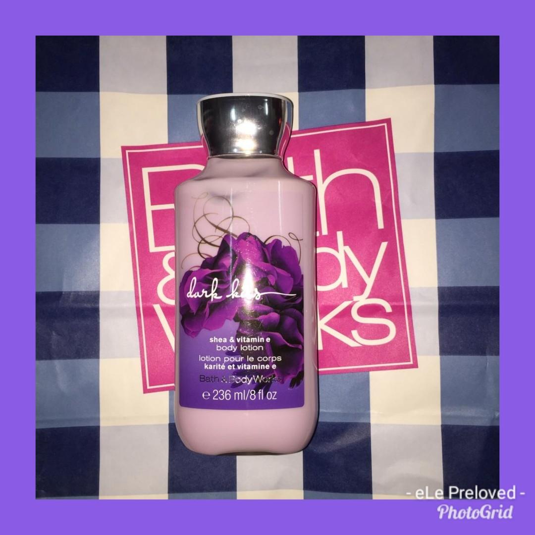Bath And Body Works Dark Kiss Body Lotion Beauty And Personal Care Bath