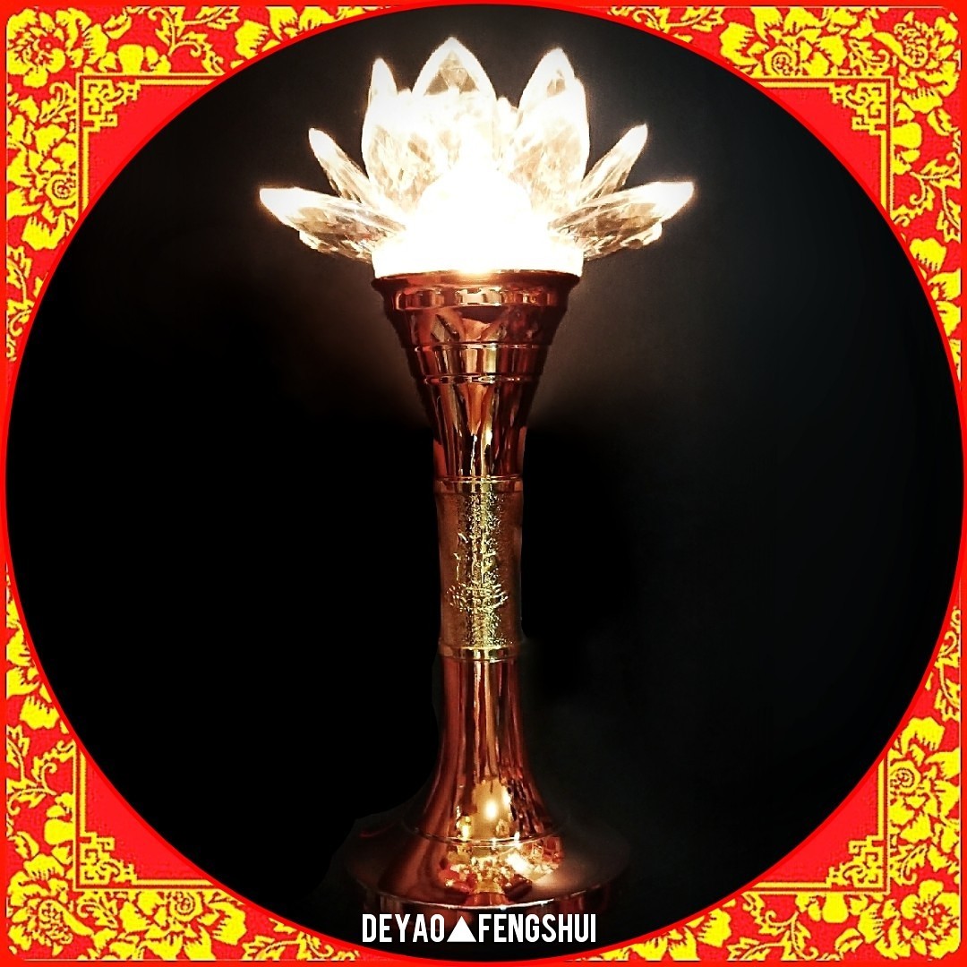 BN Auspicious Religious Lotus Flower Lamp , Hobbies & Toys, Memorabilia ...
