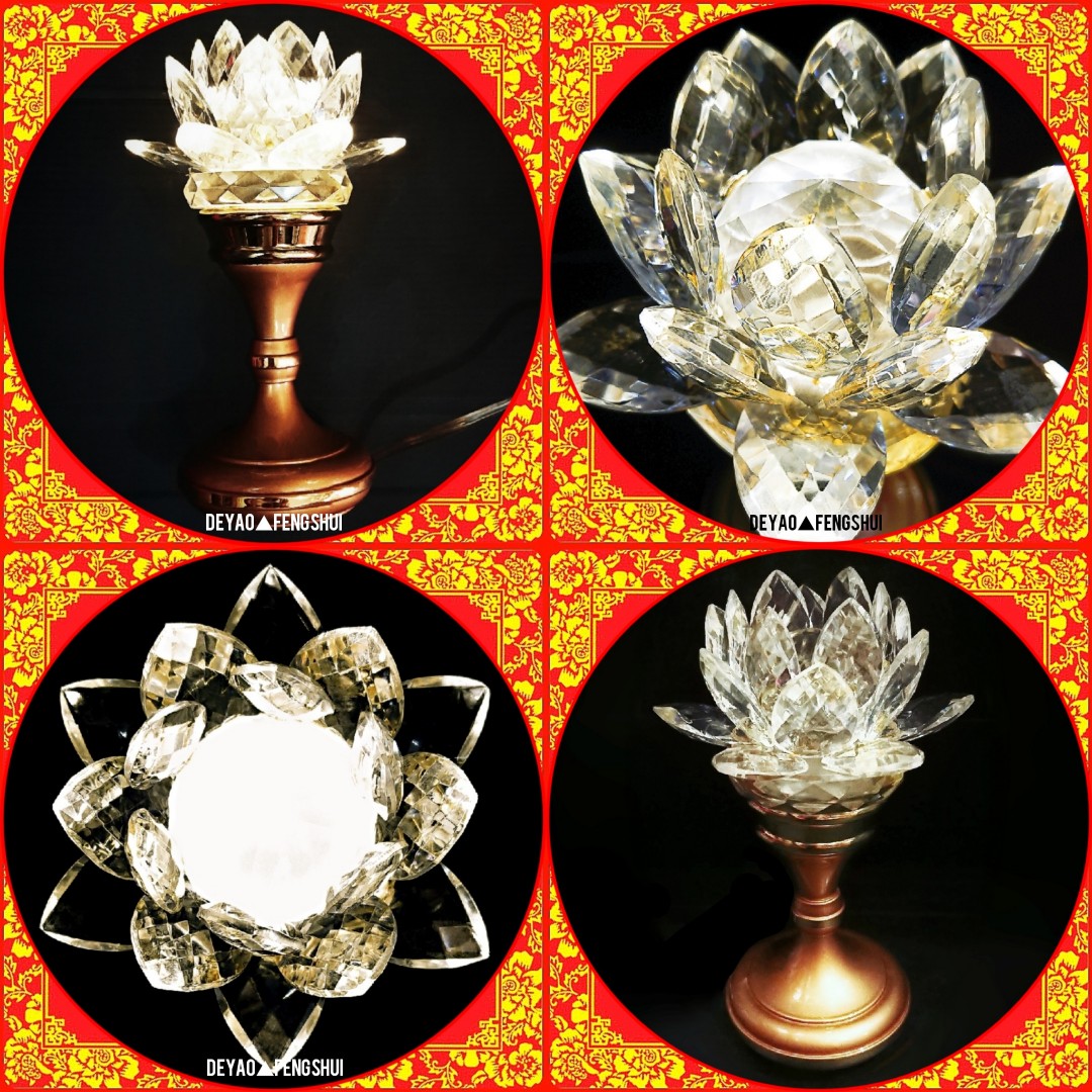 BN Auspicious Religious Lotus Flower Lamp , Hobbies & Toys, Memorabilia ...