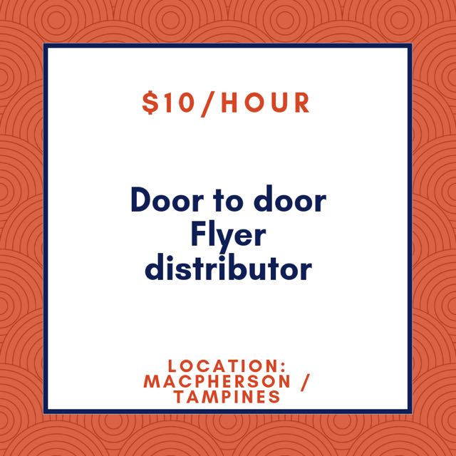 Door to door flyer distribution, Everything Else on Carousell