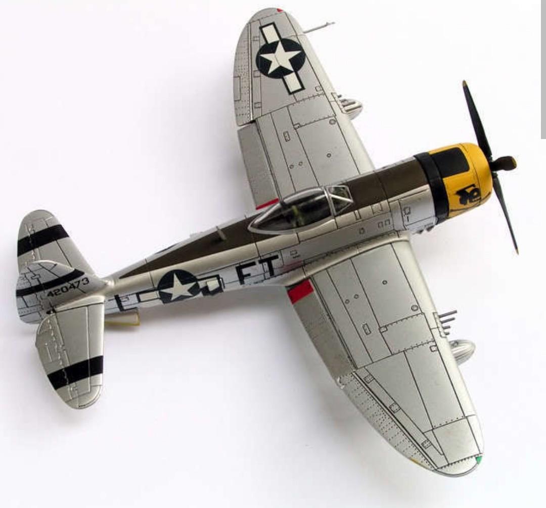 Dragon Warbirds 1/72 P-47D Thunderbolt, 353rd FS/354th FG, Ace Pilot ...