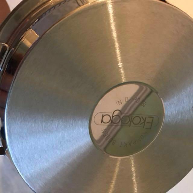 Ekologa by silga Stainless steel cookware Italy, TV & Home Appliances ...